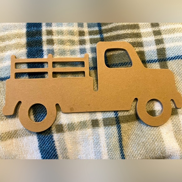 Art | Vintage Truck Craft Diy Old Time Holiday Christmas Tree Truck ...